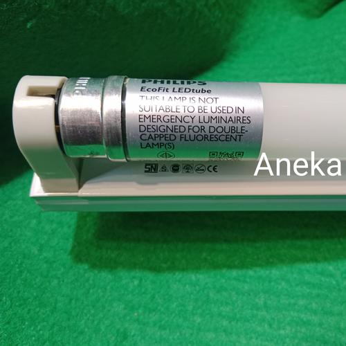 Jual Lampu tl led 8 watt philips 60 cm + kap set tl led - Jakarta Pusat ...