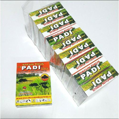Jual Racun Tikus Cap Padi 1 Box Isi 10 Bungkus - Jakarta Barat ...