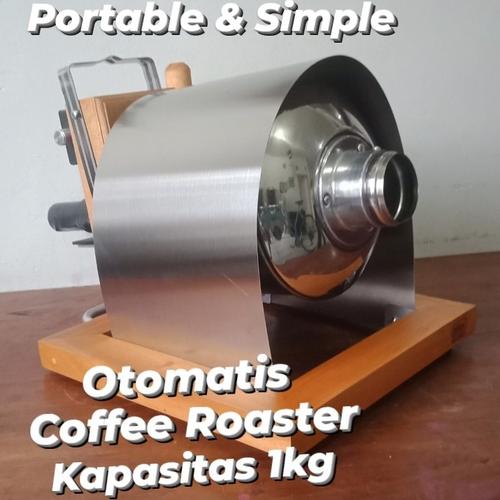 Jual mesin roasting kopi alat sangrai kopi motorized & manual (hybrid)1kg - Kab. Sleman - bitter ...