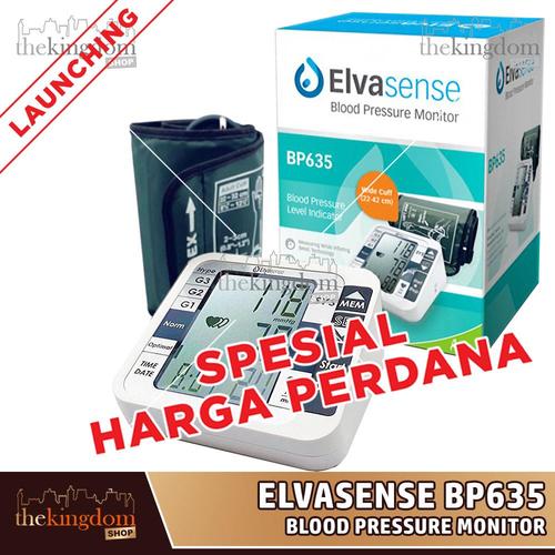 Promo Elvasense BP635 Blood Pressure Monitor Tensimeter Ukur Tensi BP ...