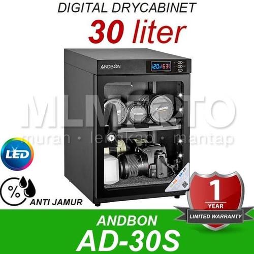 Jual CLEAN DRY BOX DRY CABINET ANDBON AD-30S DIGITAL DRYBOX DRYCABINET ...