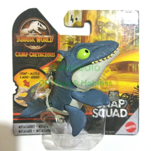 Jual Jurassic World Snap Squad Wave 8 Mosasaurus Camp Cretaceous Mattel ...