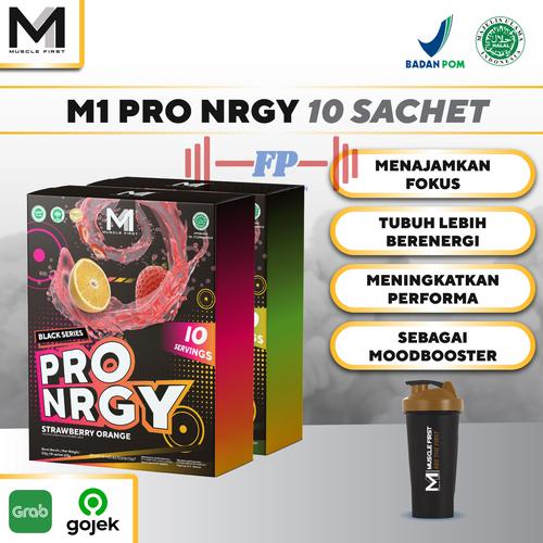 Jual M1 Muscle First Pro NRGY ENERGY DRINK PRE WORKOUT 10 Servings ...