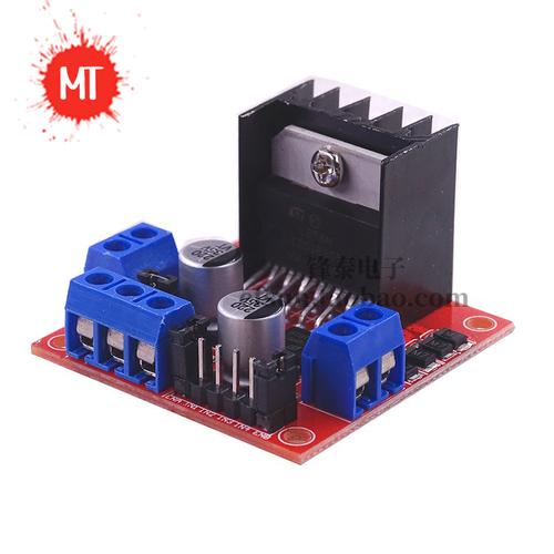 Jual L298N Dual H Bridge DC Stepper Motor Drive Controller Board Module ...