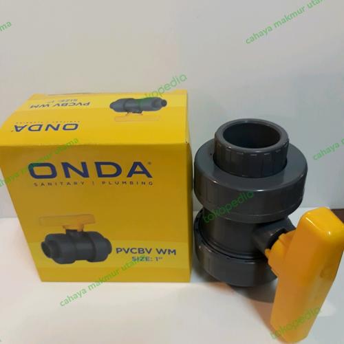 Jual ball valve water mur 1 " inch / water mur onda - Jakarta Barat ...