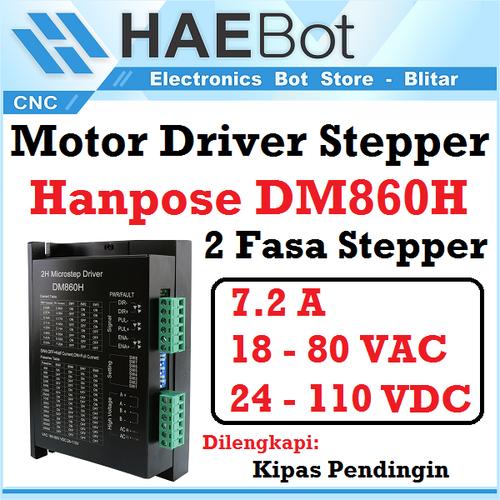 Promo [HAEBOT] Motor Driver Stepper Nema 23 34 86 DM860H Hanpose 7.2A ...