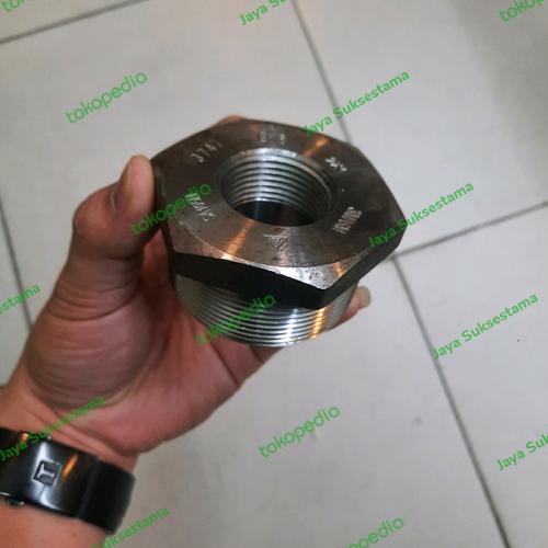 Jual Vlok Ring Besi Class 3000 1 1/2" x 3/4" inch - Bushing Besi #3000 ...
