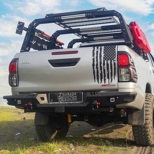 Jual Bumper belakang Toyota Hilux - Bemper hilux towing bar hilux - Kab ...
