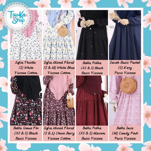 Jual Atelier Angelina - Sarah Bella Long Dress Gamis Pajamas Cantik ...