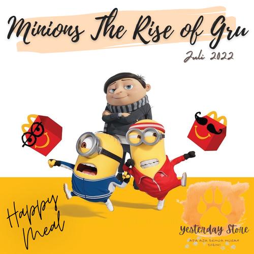 Jual Happy Meal Mcd Happy Meal Mcd Minions Rise of Gru 2022 - Bob's ...