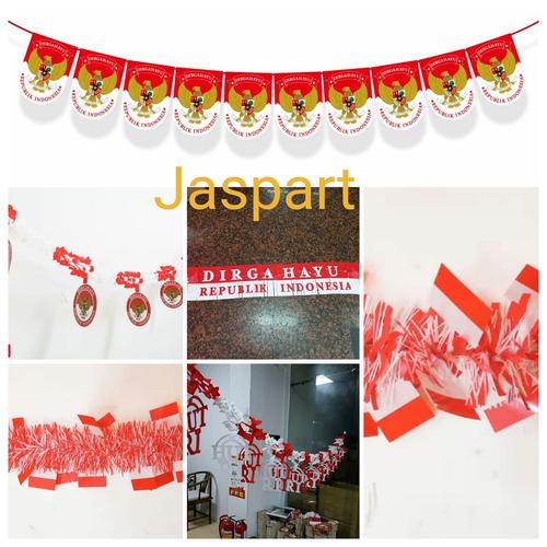 Jual SLINGER / GARLAND / TARIKAN HUT RI MERAH PUTIH KEMERDEKAAN ...