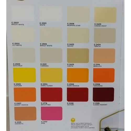 Jual Cat Tembok Exterior Paladin Gold 2.5 Liter Seri Warna 2 - STARSTEP ...