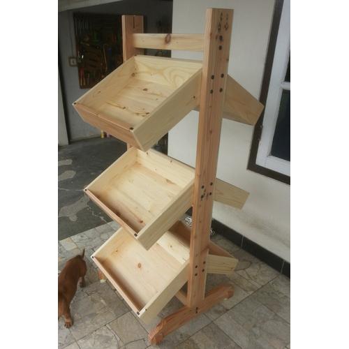 Jual Rak display susun 2 sisi kayu jati belanda - Kota Surabaya ...