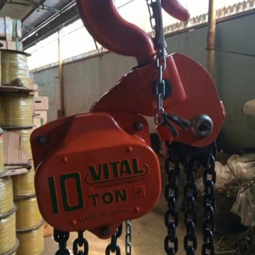 Jual Vital Chain Block 10 Ton Heavy Duty Japan Sertifikat - Rantai 10 ...
