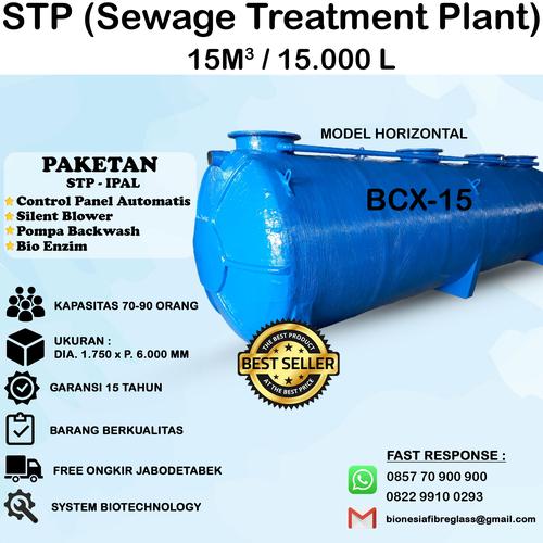 Jual STP BIOTECH / BIOTANK IPAL BIOFIL 15M3/15.000 LITER - Kab ...