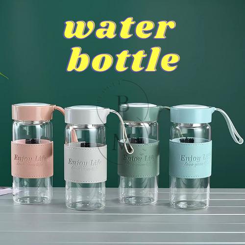 Jual Botol Kaca Tumblr Tahan Panas & Dingin 500ml - Turkish Blue ...