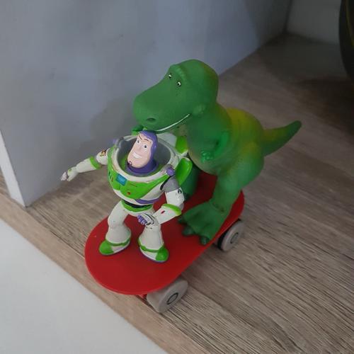Jual Buzz Lightyear and Rex Toy Story Original Disney store preloved ...