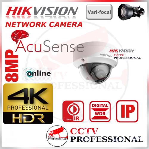 Promo HIKVISION IP CAMERA INDOOR MOTORIZED VARIFOCAL GIDITAL CONTROL 4K ...