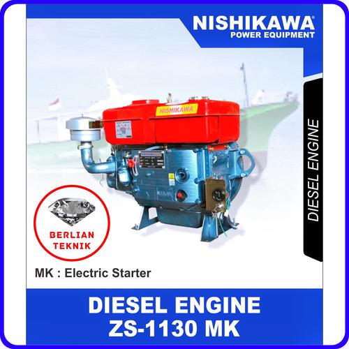 Jual Mesin Penggerak Solar Engine Diesel Nishikawa ZS 1130 / 33 HP Starter - Jakarta Barat ...