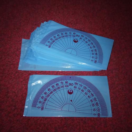 Jual Busur Derajat 180 Ukuran Standar (Setengah Lingkaran)/ 2 Varian ...