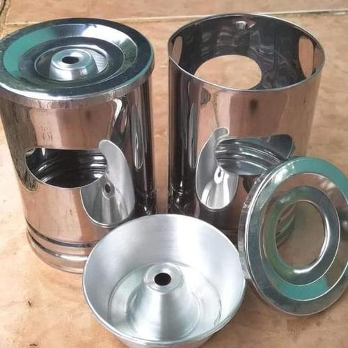 Jual Asbak Stainless Asbak Mini Tong Sampah Mini Tinggi 12 Cm Tinggi 10 Cm Jakarta