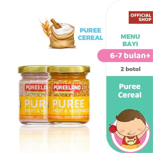 Jual Pureeland Baby Puree Cereal / MPASI Bayi Organik / Makanan Bayi ...