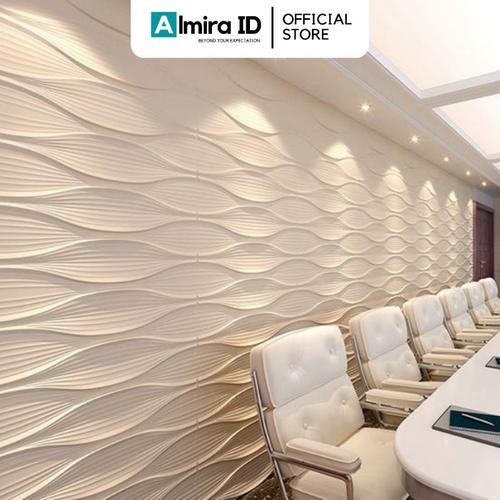 Jual Panel 3D / WallPanel High Quality bahan Solid PVC 50cm × 50cm ...