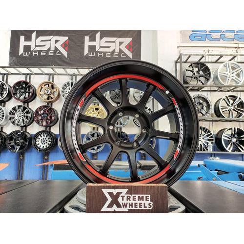 Jual velg racing fortuner original hsr toboali ring 18 pajero ranger ...