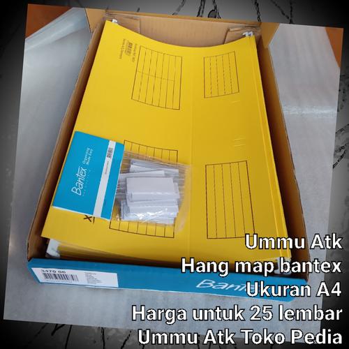 Jual Hang map A4 bantex kuning - Jakarta Utara - Ummu Atk | Tokopedia