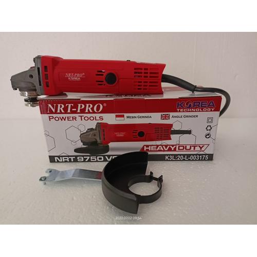 Jual Angle Grinder / Gerinda Tangan 4" NRT9750VS NRT Pro - Kota Balikpapan - MJ Sh0p | Tokopedia