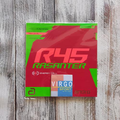 Jual Andro Rasanter r45 ultramax karet rubber bat bet pingpong 100%ori ...