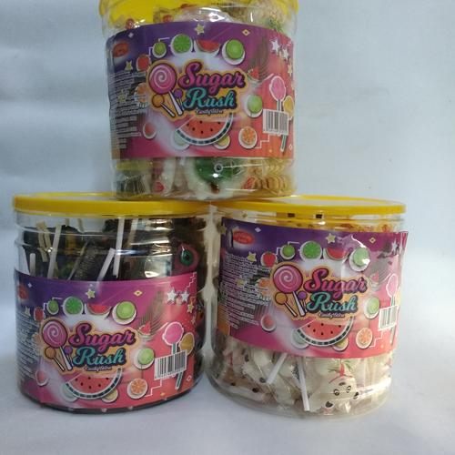 Jual PERMEN LOLLY SUGAR RUSH TOPLES ISI 48 PCS/PERMEN LOLLY/PERMEN ...