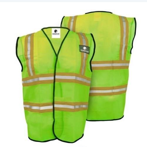 Jual Rompi Safety Kombinasi Hijau Gosave / Safety Vest Kombinasi Hijau ...