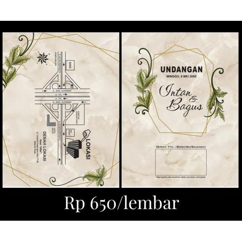 Jual Blangko Undangan Pernikahan ERA BARU / ERBA 2210 COVER - Kota ...
