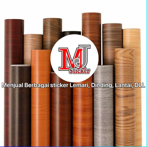 Jual sticker decosheet PVC pelapis meja furniture HPL kayu muda triplek ...