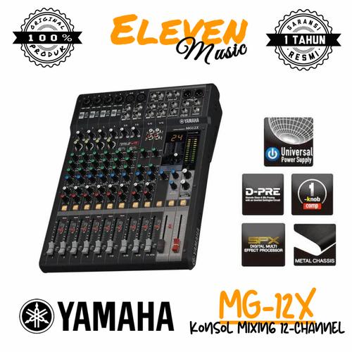 Jual Yamaha MG12X Original Konsol Mixing 12 Channel Yamaha MG-12X ...
