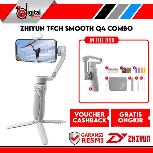 Promo Zhiyun Smooth Q4 COMBO Smartphone Gimbal Stabilizer - BASIC, STANDAR - Jakarta Pusat ...