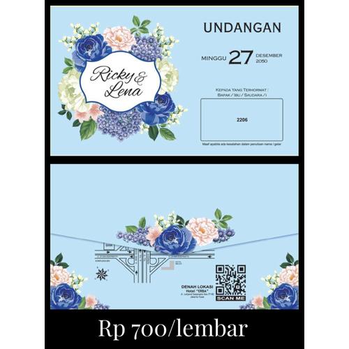 Jual Blangko Undangan Pernikahan ERA BARU / ERBA 2206 COVER mirip SCF ...