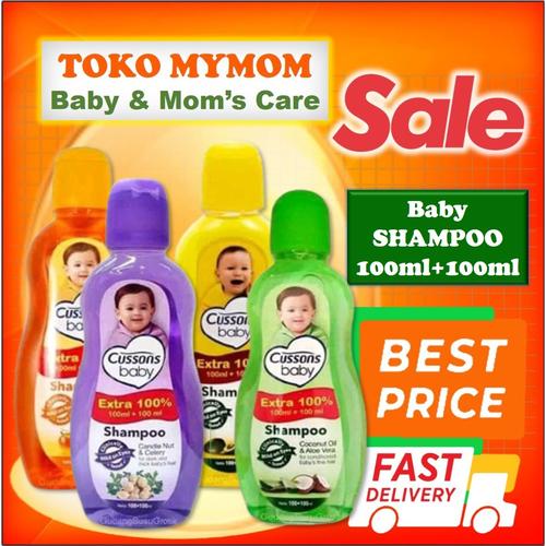 Jual Cussons Baby Shampoo 100 ml +100ml / Cussons Shampoo Bayi / MY MOM ...