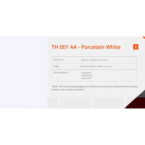 Jual TACO HPL - TH 001 AA - Porcelain White - PROMO BELI BANYAK LEBIH ...