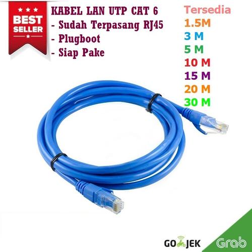 Jual KABEL LAN UTP CAT6 CAT 6 1.5M 3M 5M 10M 15M 20M 25M 30M - 1.5M - Kota Pekanbaru - Mitra ...