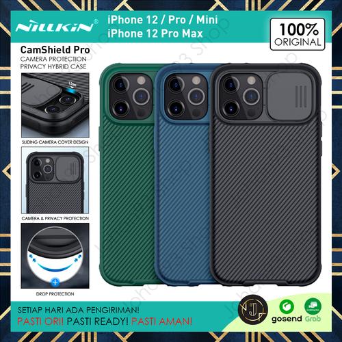 Jual NILLKIN iPhone 12 / Pro / Max / Mini CamShield Pro Case Camera ...