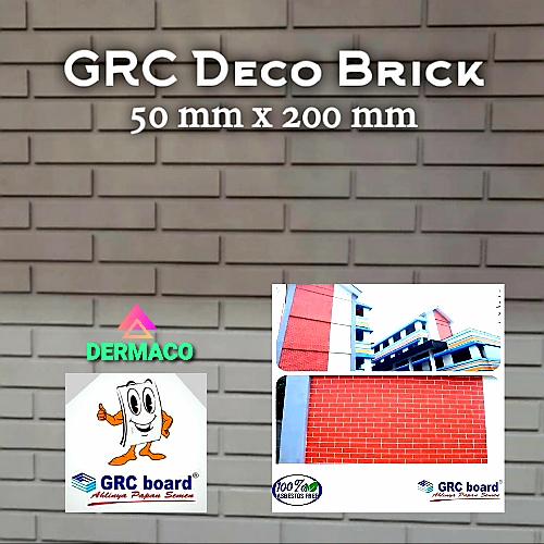 Jual GRC Deco Brick 50 mm x 200 mm / Wall Panel Deco Brick / GRC Deco ...