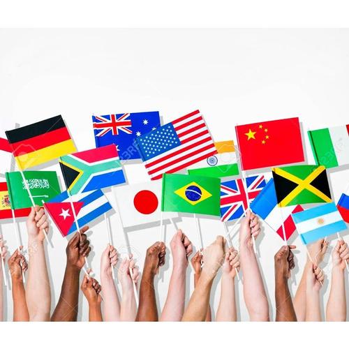 Jual Bendera Negara ukuran kecil / bendera tangan / Country Hand Flag ...