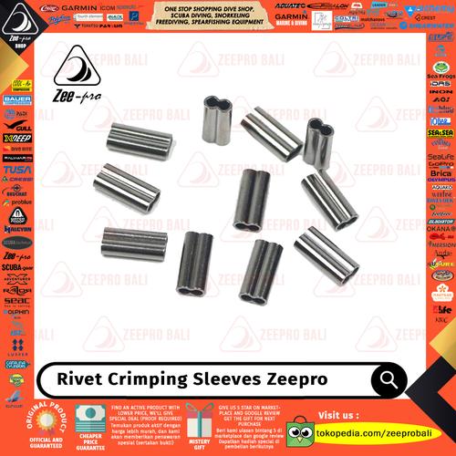 Jual Rivet Crimping Sleeves Zeepro Crimps Klem Spearfishing Speargun 1 ...