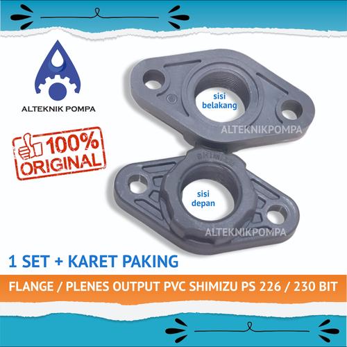 Jual FLANGE ATAU PLENES OUTPUT ORIGINAL POMPA SHIMIZU PS 226/230 BIT ...
