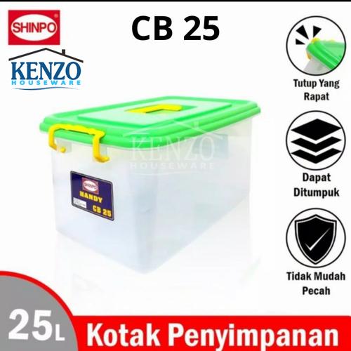 Jual Container Box CB 25 liter Shinpo Kontainer Storage Box SIP 133 ...