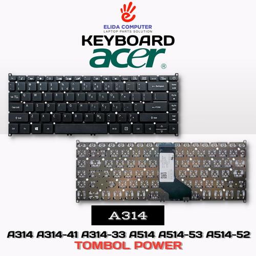Jual Keyboard Acer Aspire 3 A314 A314-41 A314-21 A314-31 32 33 A514-51K ...