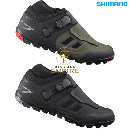 Jual Sepatu Cleat MTB Shimano ME7 SH-ME702 Mountain Bike Shoes - Black ...