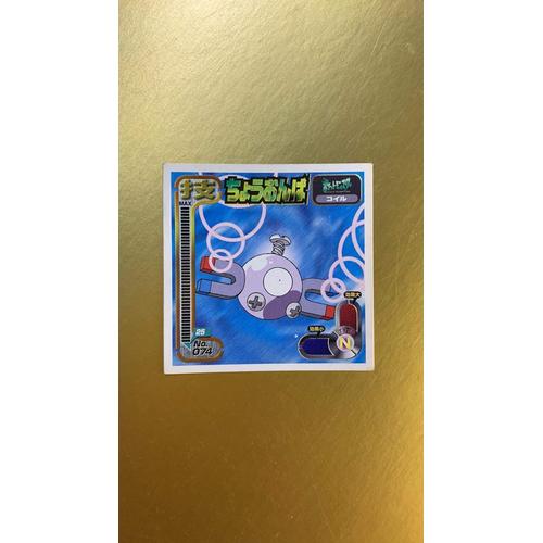 Jual Magnemite Funny 1998 Vintage Nintendo sticker Pokemon japan tcg ...